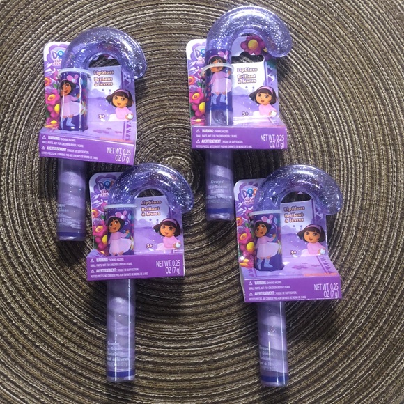 Dora The Explorer | Makeup | 4 Dora The Explorer Lip Gloss | Poshmark